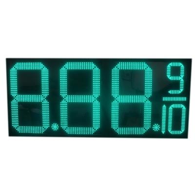 China Front or rear access 24V Digital Gas Changer LED Signs for Regular and Diesel Fuel at Outdoor Gas Stations for sale