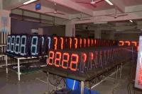China Outdoor LED Gas Price Sign 8 Inch Digit Height IP65 Weatherproof Aluminum Frame CE Certified Fuel Price Display for sale