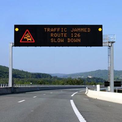 China High Brightness VMS LED Display with 16mm Pixel Pitch and 3906 dot/m2 Density for Road Safety for sale