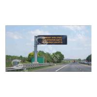 China City Roadside Variable Message Sign with 250-300m Viewing Distance >120Hz Refresh Rate and 100,000 Hours Life Span VMS LED Display for sale