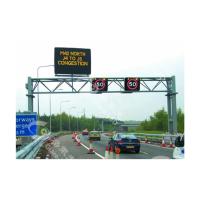 China City Roadside Variable Message Sign with 250-300m Viewing Distance >120Hz Refresh Rate and 100,000 Hours Life Span VMS LED Display for sale