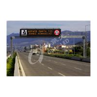 China City Roadside Variable Message Sign with 250-300m Viewing Distance >120Hz Refresh Rate and 100,000 Hours Life Span VMS LED Display for sale