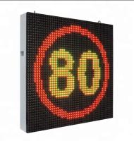 China Outdoor Variable Message Sign with 10mm Pitch 100000 Hrs Life Span and 2 Years Warranty VMS LED Display for sale