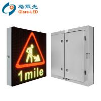China Outdoor IP65 Waterproof Variable Message Sign with 16*8 Resolution and 12000 Brightness VMS LED Display for sale