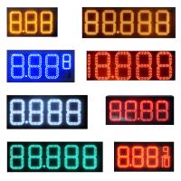 China High Brightness LED Fuel Price Sign with Remote Control and Waterproof Outdoor Design for Gas Stations for sale