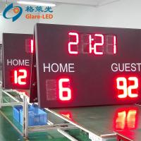 China High Brightness LED Scoreboard with Weatherproof Design and RF Remote Control for Sports Applications for sale