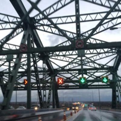 China Super Bright LED Lane Control Sign with Red and Green Color Indicators Compliant with JT/T431-2000 Quality Standard for sale