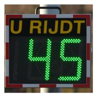 China Weatherproof MUTCD Compliant Variable Speed Limit Sign with Real-time Adaptive LED Display for sale