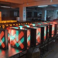 China Wholesale High Brightness Red Cross Green Arrow Highway LED Lane Control Sign for sale