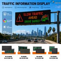 China Intelligent Traffic LED Variable Message Sign with Full Color RGB, IP65 Waterproof, and Remote Controlled VMS Display Board for ITS Solutions for sale