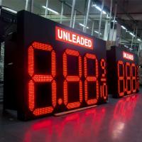 China High Brightness LED Fuel Price Sign with Remote Control and Waterproof Outdoor Design for Gas Stations for sale