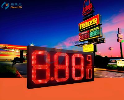 China Electronic Gas Price Sign, Digital Gas Price Sign, LED Gas Station Sign, Gas Station LED Sign for sale