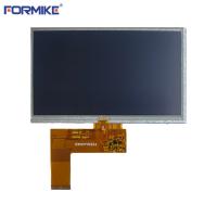 China Transmissive 800x480 LCD TFT IPS 7 Inch Display Resistive Touch Screen High Brightness for sale