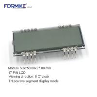 China Custom TN LCD Display Positive Reflective 7 Segment Panel 5.0V for sale