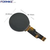 China Round GC9A01 Display LCD Module 240x240 IPS 1.28 Inch With 24Pin SPI Interface for sale