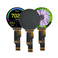 China Round GC9A01 Display LCD Module 240x240 IPS 1.28 Inch With 24Pin SPI Interface for sale
