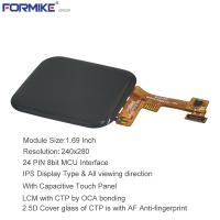 China 1.69 Inch TFT LCD Touch Screen Module MCU 240x280 Smartwatch Panel for sale