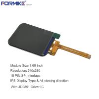 China 15Pin SPI LCD TFT Display Module Screen 240x280 JD9851A Controller Custom for sale