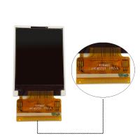 China Custom 1.8 Inch LCD Module TFT Display SPI MCU 128x160 With 33pin Soldering FPC for sale