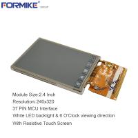 China LCD TFT Display ILI9341 2.4 Inch Touch Screen With 37 Pin 16 BIT MCU Interface for sale
