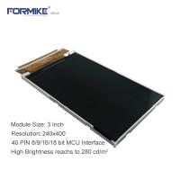 China MCU Waterproof TFT Display 240x400 3 Inch LCD Capacitive Touchscreen With ST7793 IC for sale
