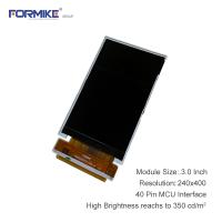 China 240x400 WQVGA TFT LCD Capacitive Touchscreen MCU 3 Inch With 40Pin Soldering FPC for sale