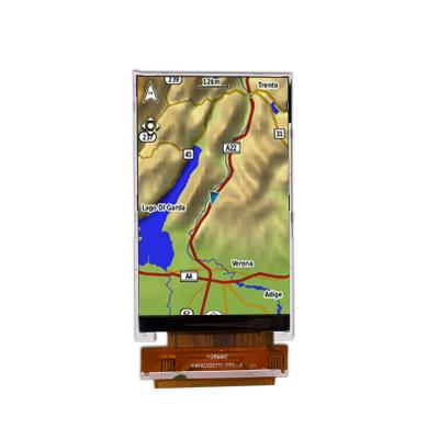 China 240x400 WQVGA TFT LCD Capacitive Touchscreen MCU 3 Inch With 40Pin Soldering FPC for sale