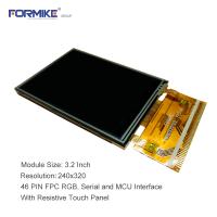 China Transmissive RGB MCU 3.2 Inch TFT LCD Touch Screen 240x320 Display SPI Module for sale