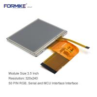 China Ili9488 SPI LCD Panel TFT Display Screen Module 50 Pin MCU RGB SPI Interface for sale