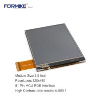 China RoHS Touch Screen 3.5 Inch TFT Display LCD Module 320x240 ILI9488 for sale