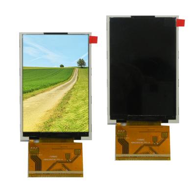 China Transparent 320x480 ILI9488 LCD 3.5 Inch TFT LCD Display With IPS Viewing 38 Pin Soldering FPC for sale