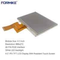 China Anti Glare LCD TFT Display Touch Screen Module 4.3 Inch 480x272 for sale