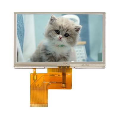 China Anti Glare LCD TFT Display Touch Screen Module 4.3 Inch 480x272 for sale