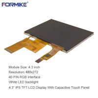 China Capacitive LCD TFT Display Screen 4.3 Inch 480x272 With ST7282C Driver IC for sale