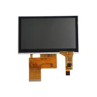 China Touch LCD IPS TFT Color Display 4.3 Inch 480x272 Car Navigation And Industrial Screen for sale
