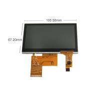 China Touch LCD IPS TFT Color Display 4.3 Inch 480x272 Car Navigation And Industrial Screen for sale