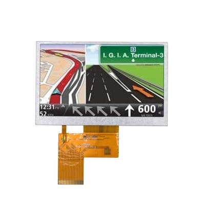 China RoHS 800x480 4.3 Inch IPS TFT LCD Display 40 Pin With Touch Screen 24 BIT RGB Interface for sale