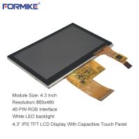 China Capacitive Touch RGB IPS TFT Display 4.3
