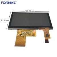 China Capacitive Touch RGB IPS TFT Display 4.3