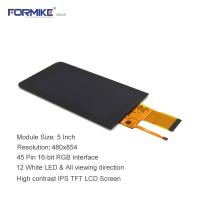 China NT35510 FWVGA TFT LCD Touch Screen Display Module 5 Inch For Car 480x854 for sale