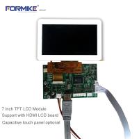 China 40 Pin LVDS 7 Inch Capacitive Touch Screen 800X480 TFT LCD Module Touch Panel for sale