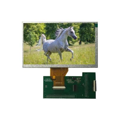 China 40Pin 7 Inch Display LVDS LCD TFT Screen Module 350cd/m2 OEM for sale