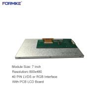 China 40Pin 7 Inch Display LVDS LCD TFT Screen Module 350cd/m2 OEM for sale