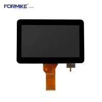 China 800x480 7 Inch Display A-Si TFT LCD Panel Touch Screen Panel Anti Glare for sale