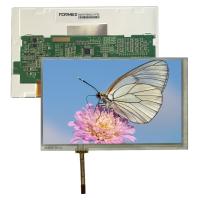 China RGB TTL 800x480 40 Pin TFT 7 Inch LCD Display Resistive Touch Screen for sale