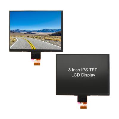 China Custom 8 Inch LVDS IPS TFT LCD Module Touch Screen Display 1024x768 for sale