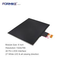 China Custom 8 Inch LVDS IPS TFT LCD Module Touch Screen Display 1024x768 for sale