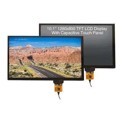 China 1280x800 LCD TFT LVDS Touch Screen 10.1 Inch Display LCD Module Flat Panel for sale