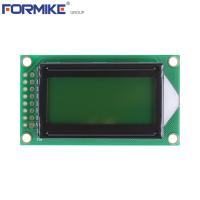 China 8x2 STN Alpha Numeric LCD Custom Char Screen Display Module With 16 Pin for sale