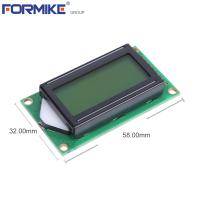 China 8x2 STN Alpha Numeric LCD Custom Char Screen Display Module With 16 Pin for sale
